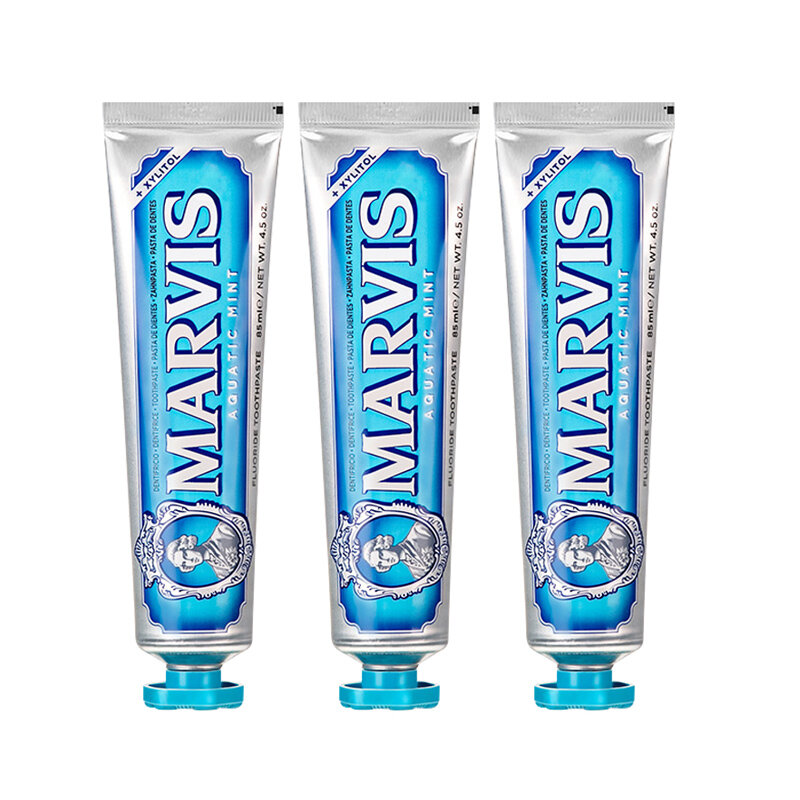Набор зубных паст унисекс Marvis Classic Collection, Ocean *3, 85мл*3