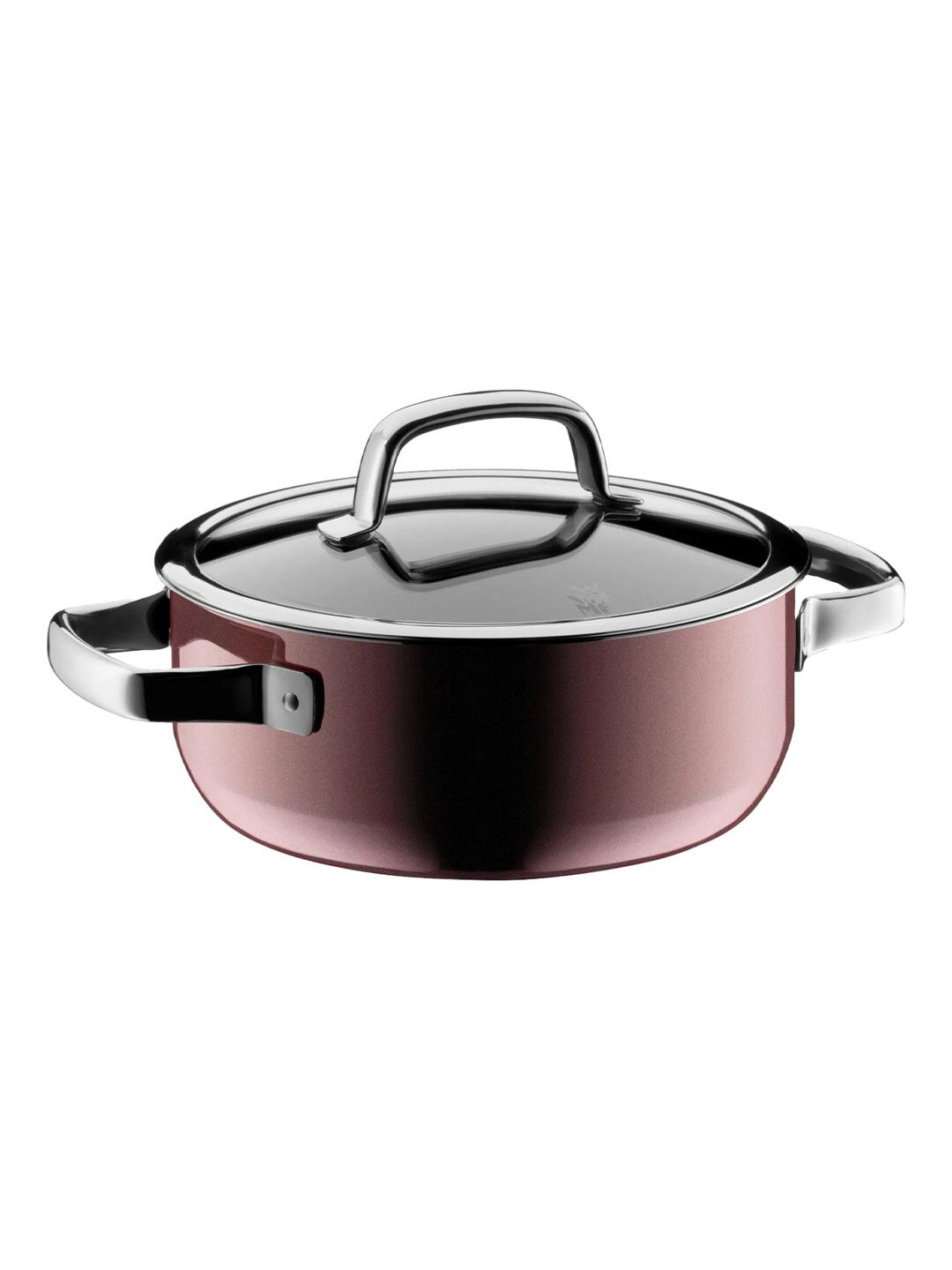 Кастрюля низкая WMF Fusiontec Mineral Rose Quartz 20 см, для всех типов плит