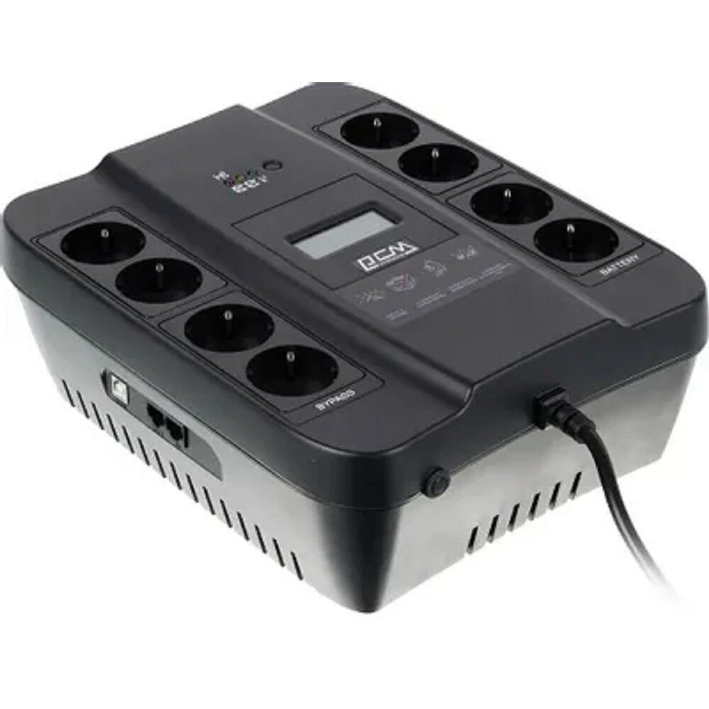 ИБП PowerCom SPD-550U 550ВА/330Вт 7 8
