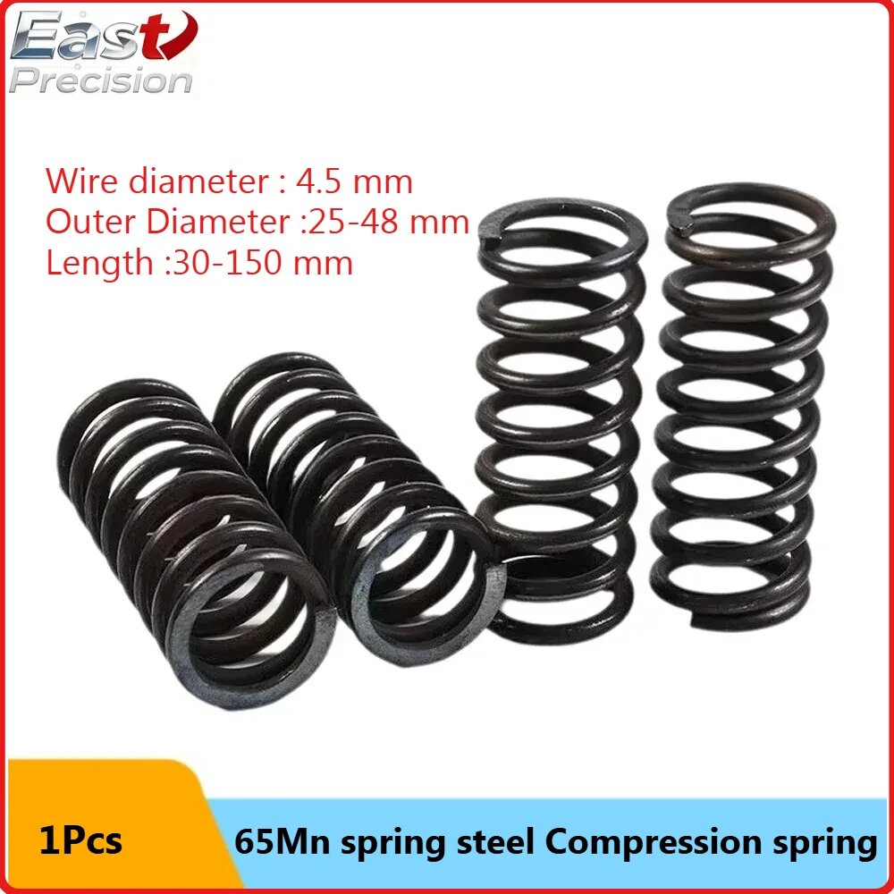 Сжатая пружина 65Mn Восточные прецизионные пружины 40 мм, 40mm