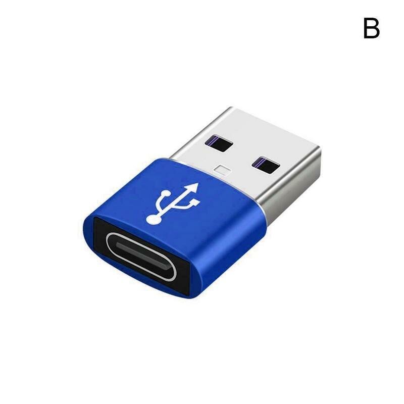 Адаптер USB C — USB, адаптер USB — USB C, кабель-конвертер Type C «мама» — A «папа», алюминиевый кабель для ноутбука, планшета, смартфона.