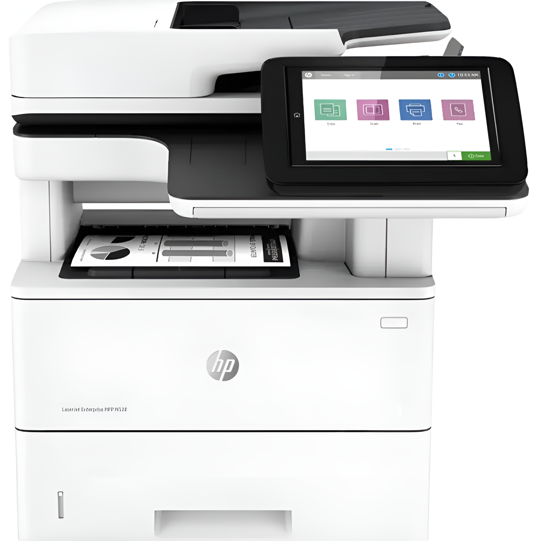 МФУ HP LaserJet Enterprise M528dn, белый, 1024х768, от сети, 629 Вт