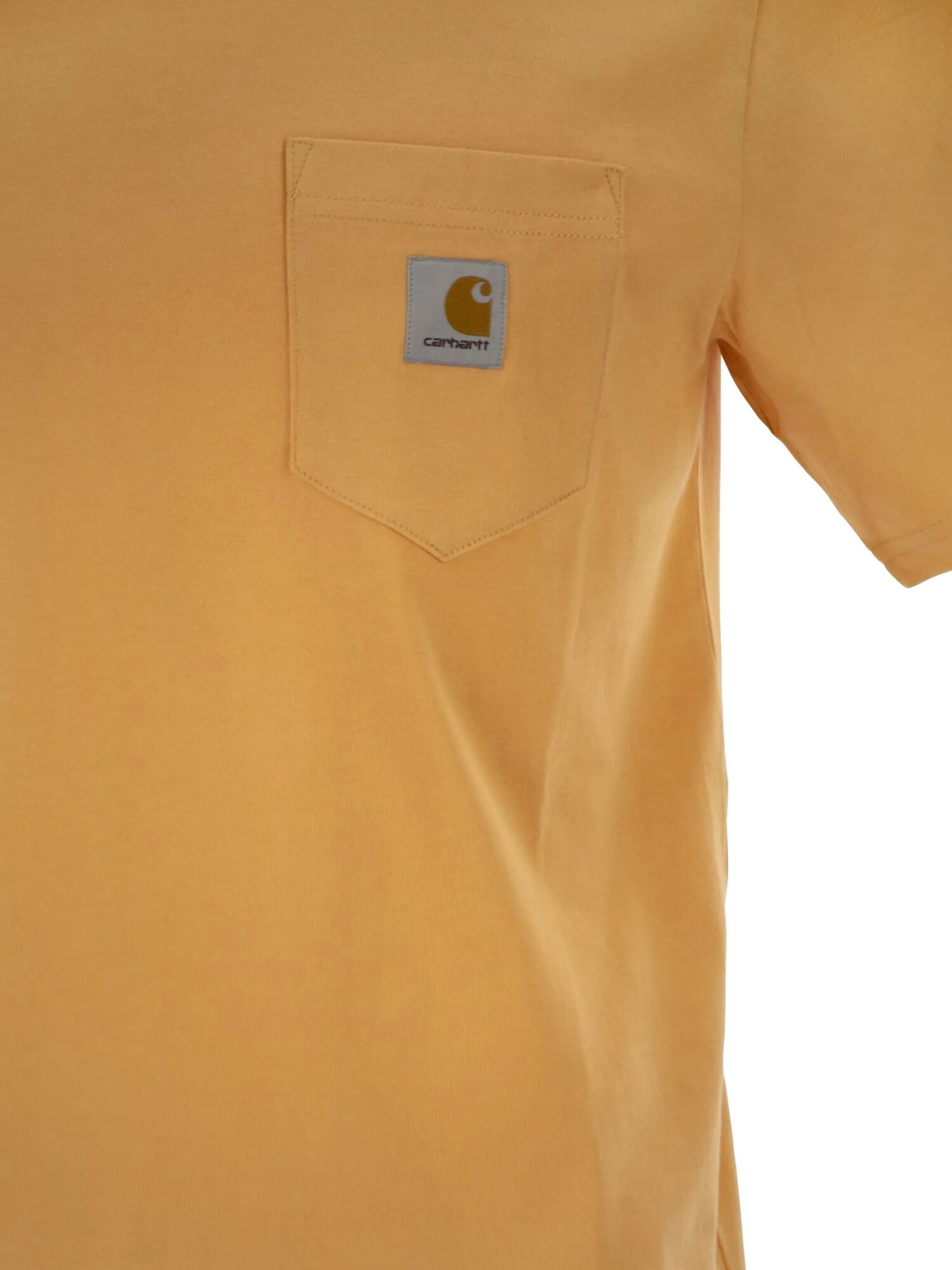 Футболка Carhartt WIP Pocket, размер 48, оранжевый — фото 1