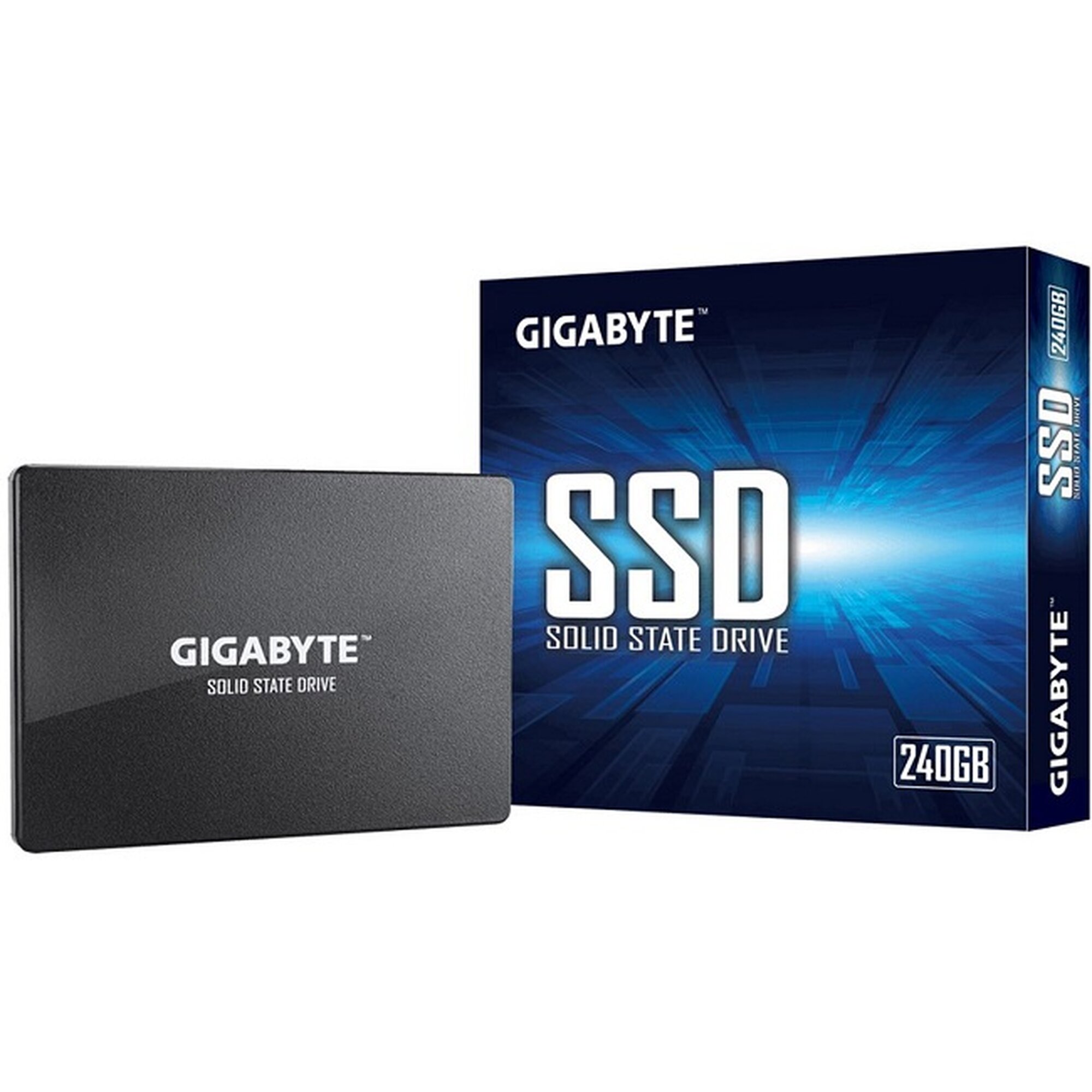 Жесткий диск SSD 2.5" 240Gb GIGABYTE, 500/420MBs, 75000 IOPS, TLC, SATA-III (GP-GSTFS31240GNTD)