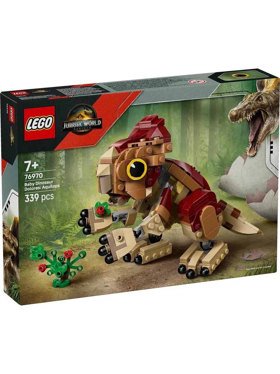 Лего 76970 Jurassic World Детеныш динозавра Долорес
