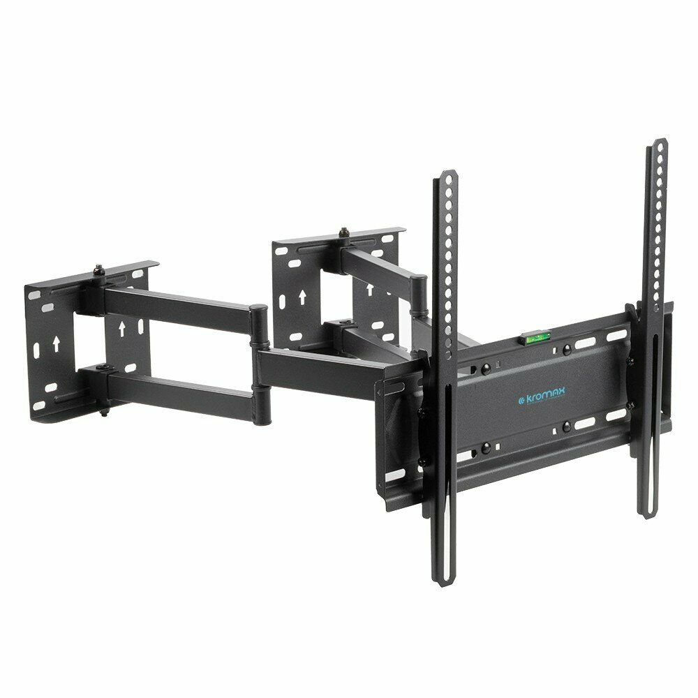Кронштейны настенные Kromax GALACTIC-44 черный, 32"-70" дюймов, до 45 кг, металл, наклон/поворот