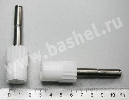 Шестерня мясорубки Philips-4 21-(12)-8-H78 HR77 65 (с металлическим валом к двигателю)