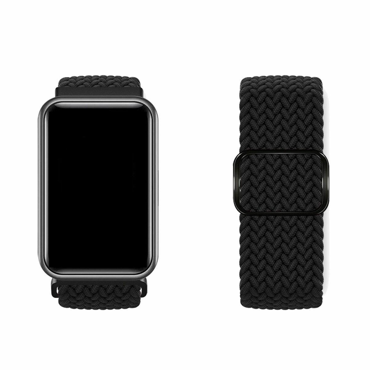 Эластичный тканевый ремешок для Huawei Watch Fit / Wach Fit New / Elegant с регулируемой длиной Браслет с пряжкой Мужской и женский