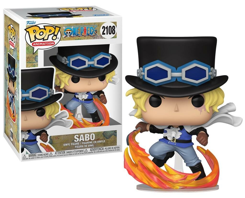 Коллекционная фигурка FUNKO POP! Animation: One Piece - Sabo (2108) 90564