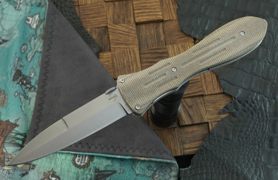 Складной нож Boker Plus Atropos, сталь VG-10