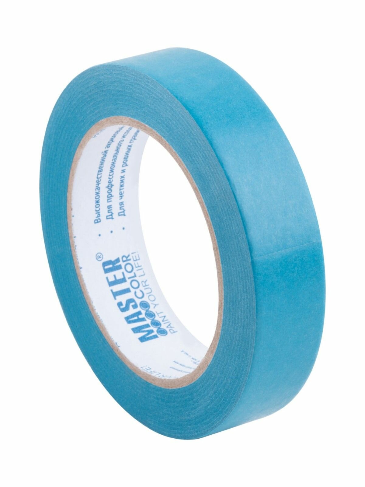 Лента малярная деликатная голубая Master Color 30-6135 (25мм*50м)