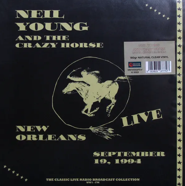 Young Neil & Crazy Horse "Виниловая пластинка Young Neil & Crazy Horse Live In New Orleans 1994 - Clear"