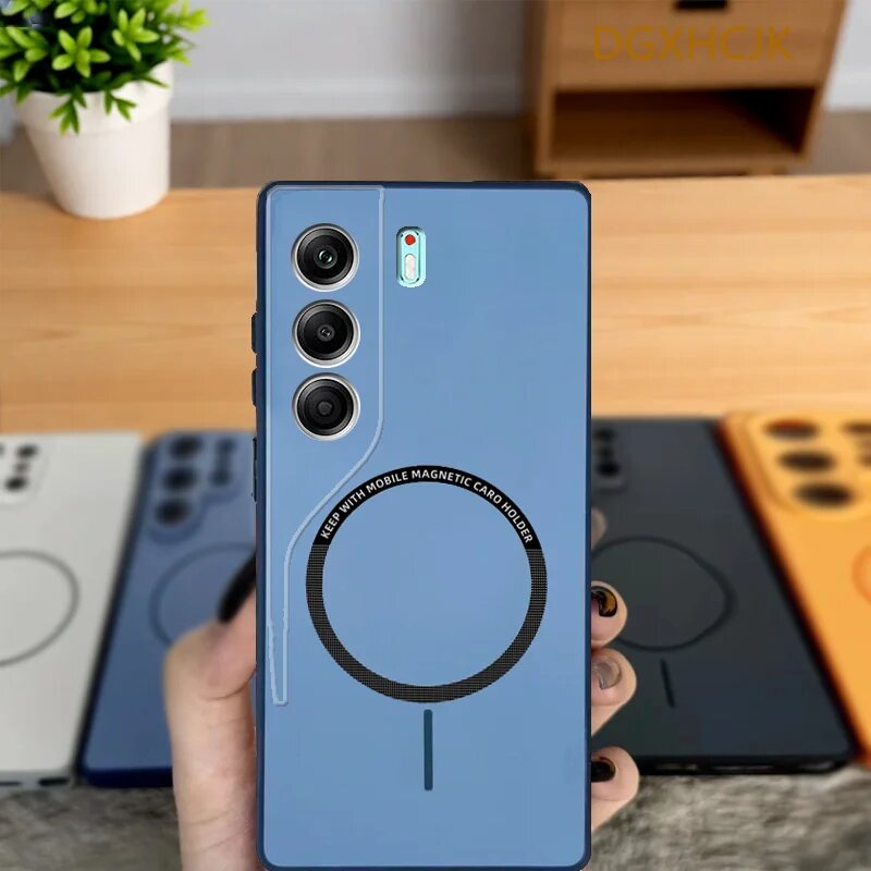Чехол XCK blue для Tecno Camon 40 Pro 4G
