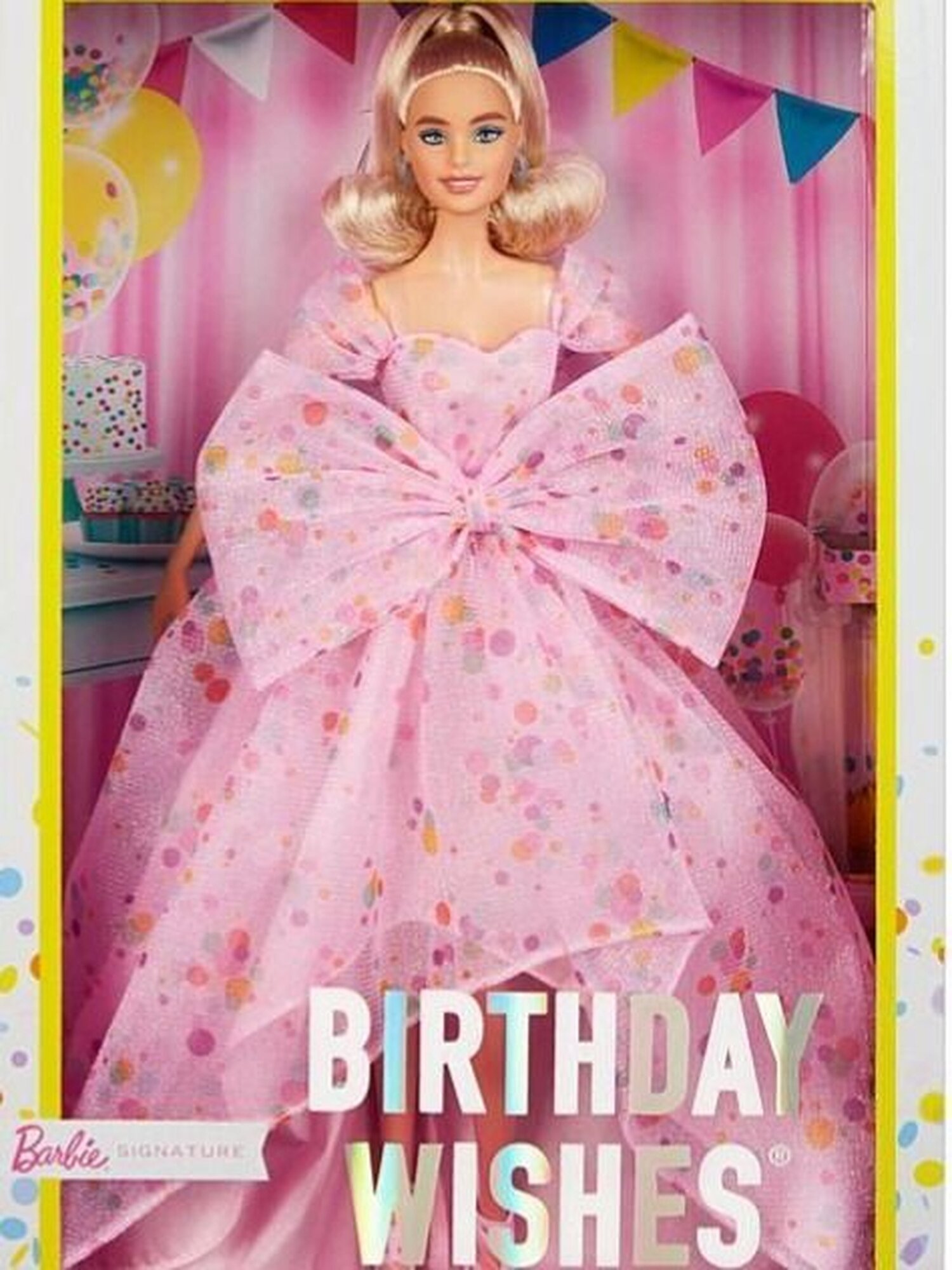 Кукла Mattel Barbie Signature Birthday Wishes - Коллекционная кукла на День Рождения - Барби HCB89
