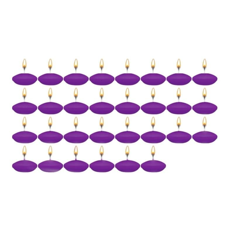 Плавающие свечи (30 шт.), Фиолетовый