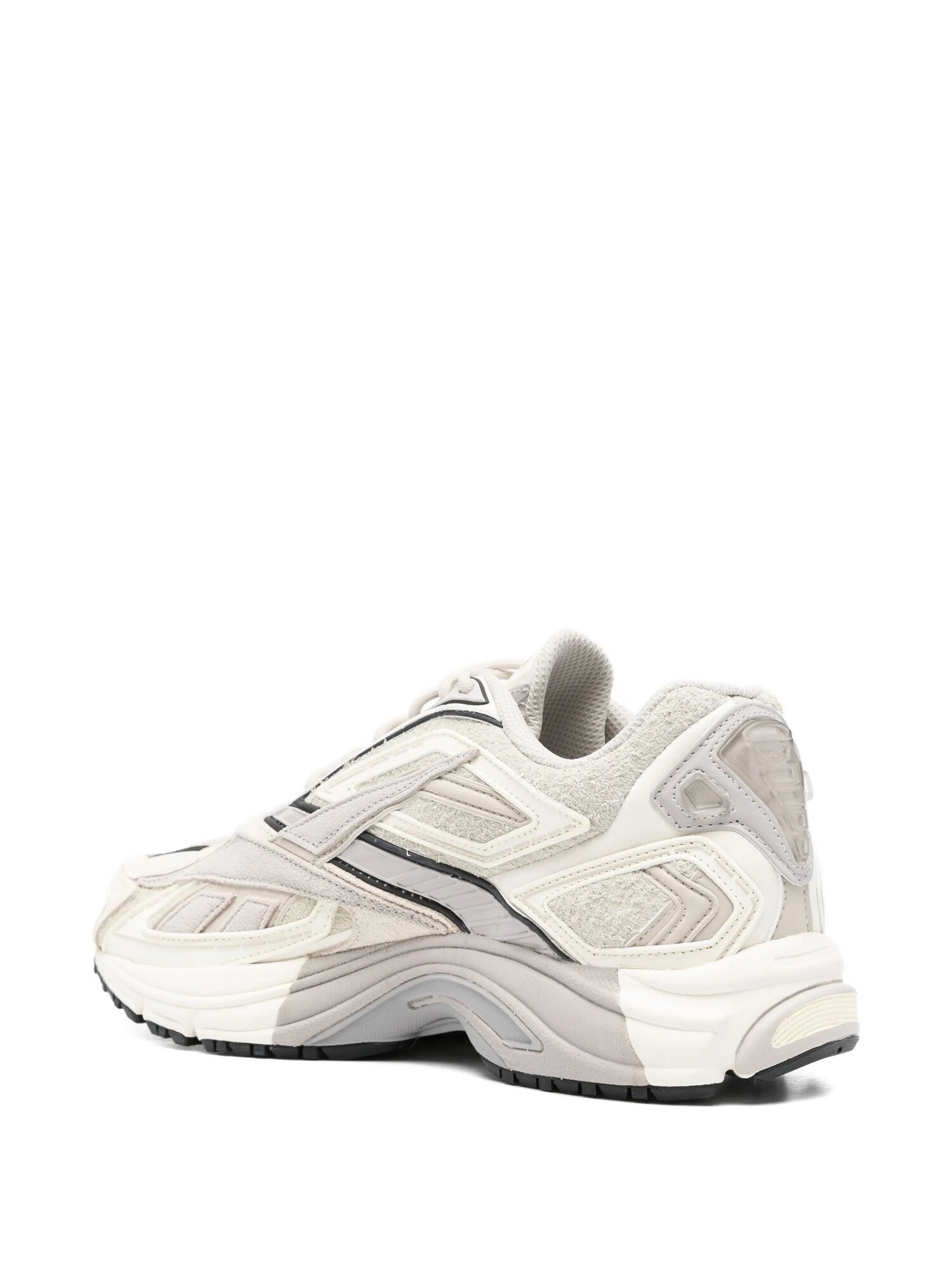 Кроссовки Reebok Beige leather sneakers, размер 7,5 US, разноцветный — фото 1