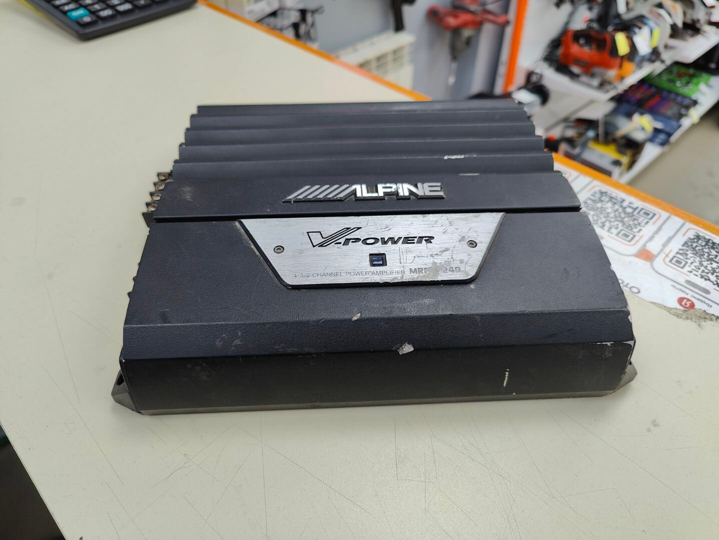 Усилитель 4х канальный Alpine PMX-F240 Б/У Уценка
