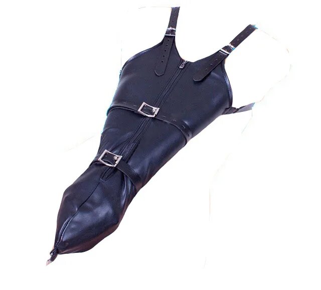 БДСМ-связывание, прямая куртка, кожаная повязка на руку, запираемая перчатка для раба, STYLE 3