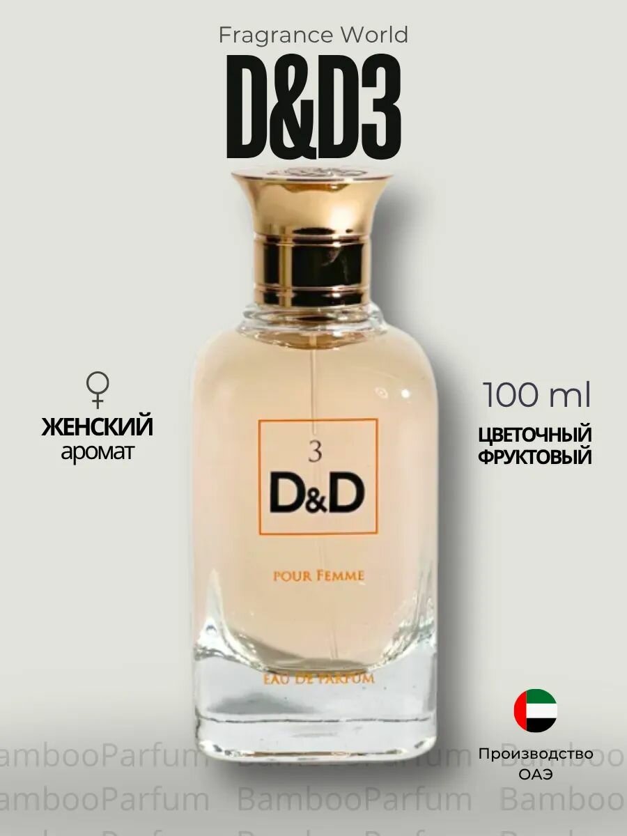 Духи женские по мотивам D&D3