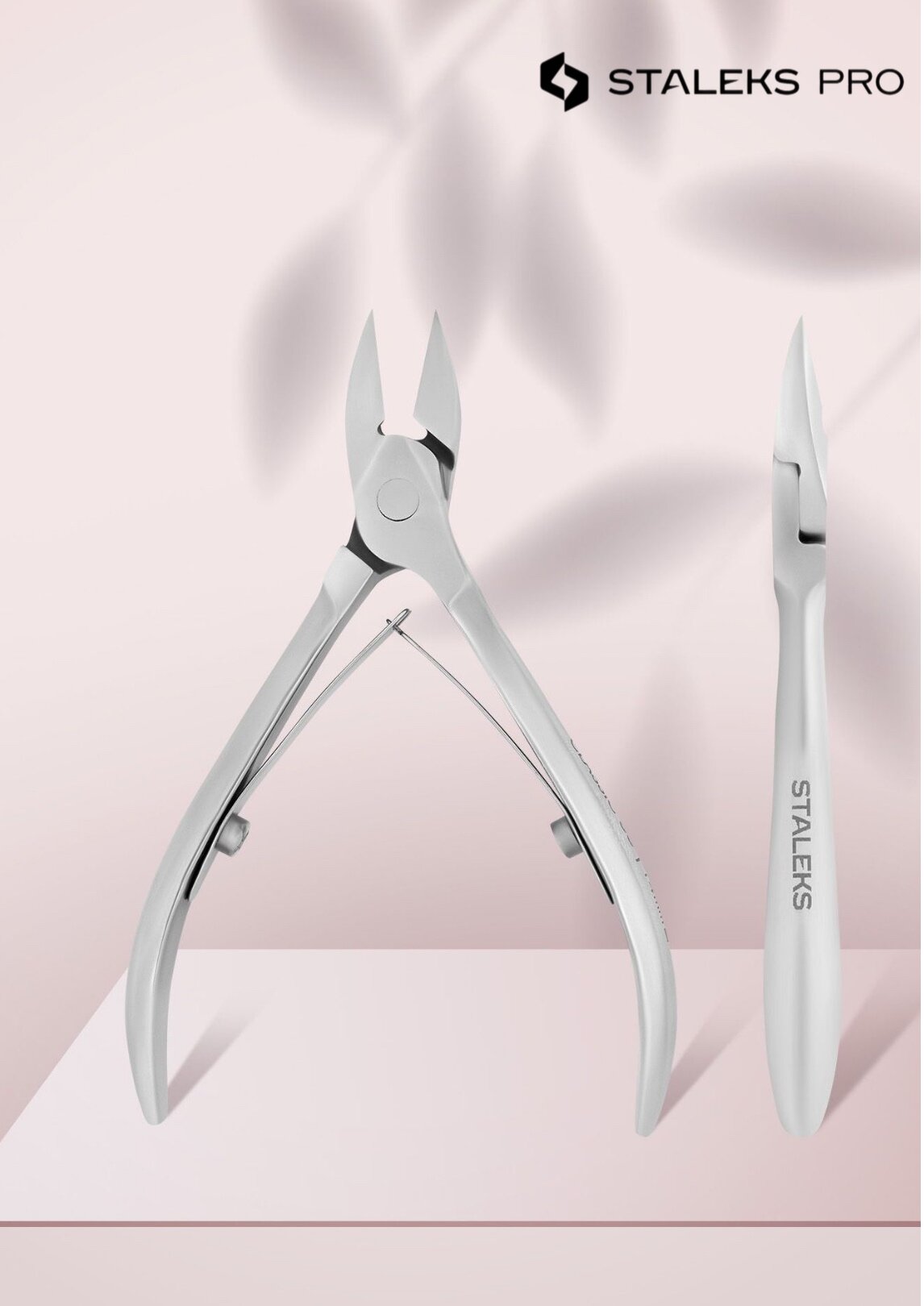 Кусачки Staleks Classic NC-63-14, для ногтей, ручная заточка, нержавеющая сталь, 14мм