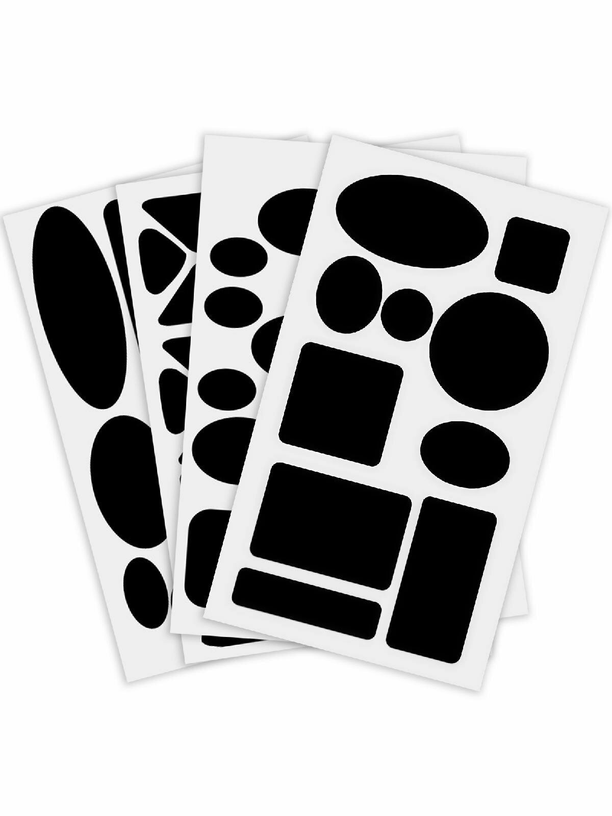 Заплатки клеевые для зимних пуховиков, Черный