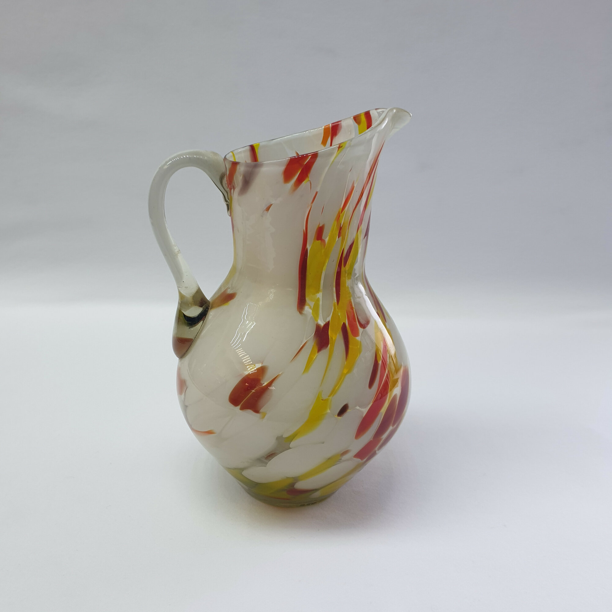 Винтажный графин , цветное стекло, 1 л , СССР