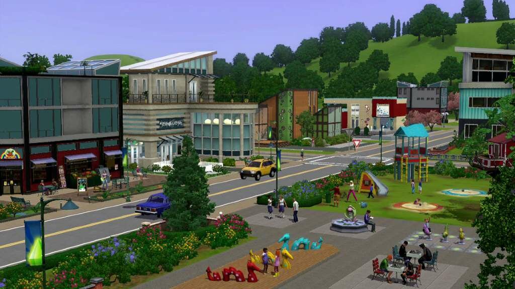 The Sims 3 - Town Life Stuff Pack DLC PC EA App Ключ • Цифровой ключ