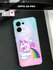 Чехол на Oppo A6 Pro / Оппо A6 Про с принтом Единорог какает