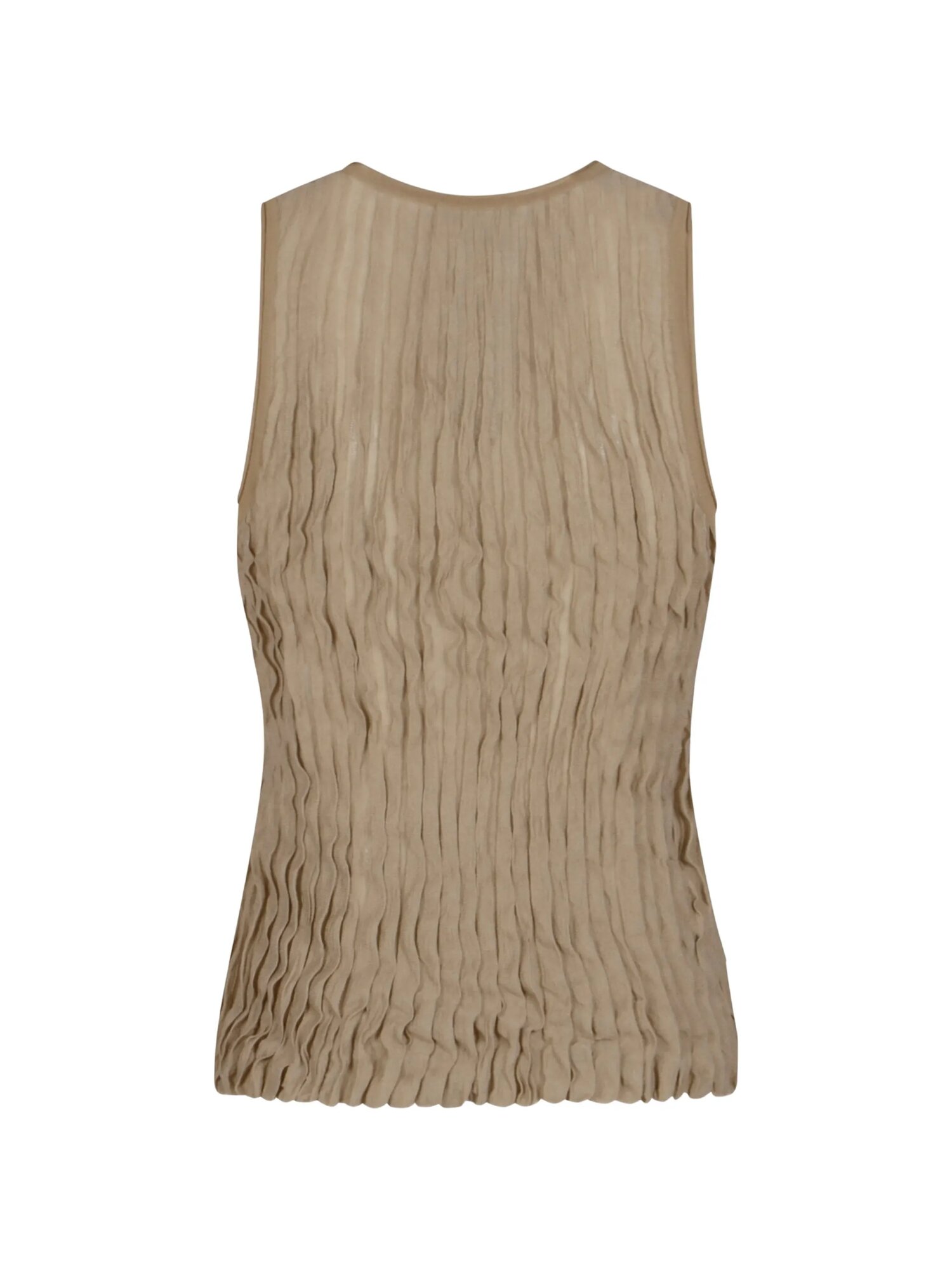 Топ GIORGIO ARMANI Pleated lurex top, размер 38, разноцветный — фото 1