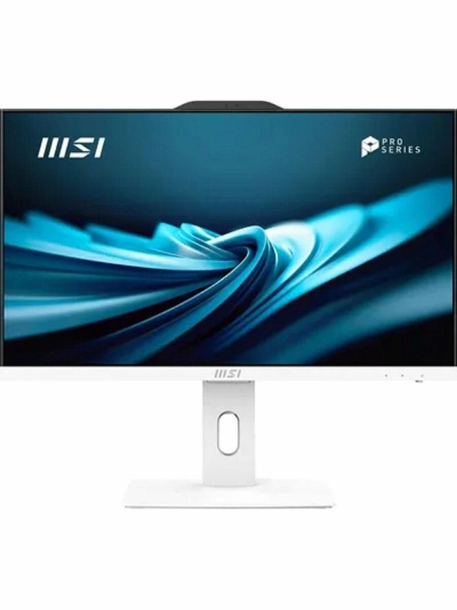 MSI Моноблок 23.8", Intel Core i5-14400, RAM 16 ГБ, SSD 512 ГБ, Intel UHD Graphics 730, DDR5 Белый (MSI Pro AP242P 14M-655XRU)