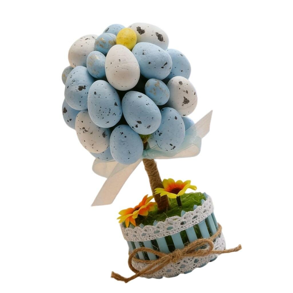 Пасхальные яйца для ёлки, Синий