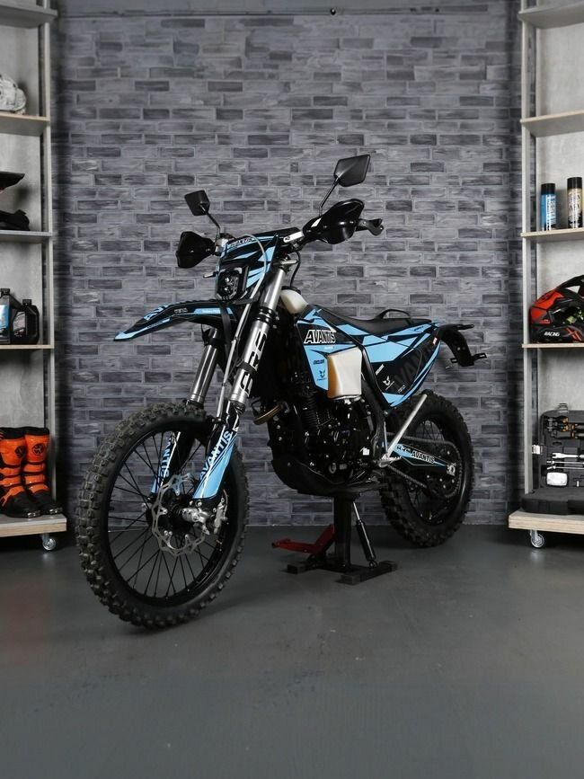 Мотоцикл Avantis Enduro 250 EFI Exclusive (PR300/175FMM) ARS, черный