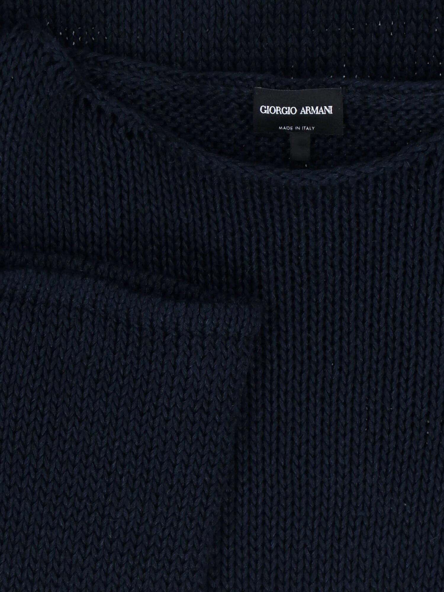 Свитер GIORGIO ARMANI Long-sleeves sweater, размер 54, , blue — фото 1