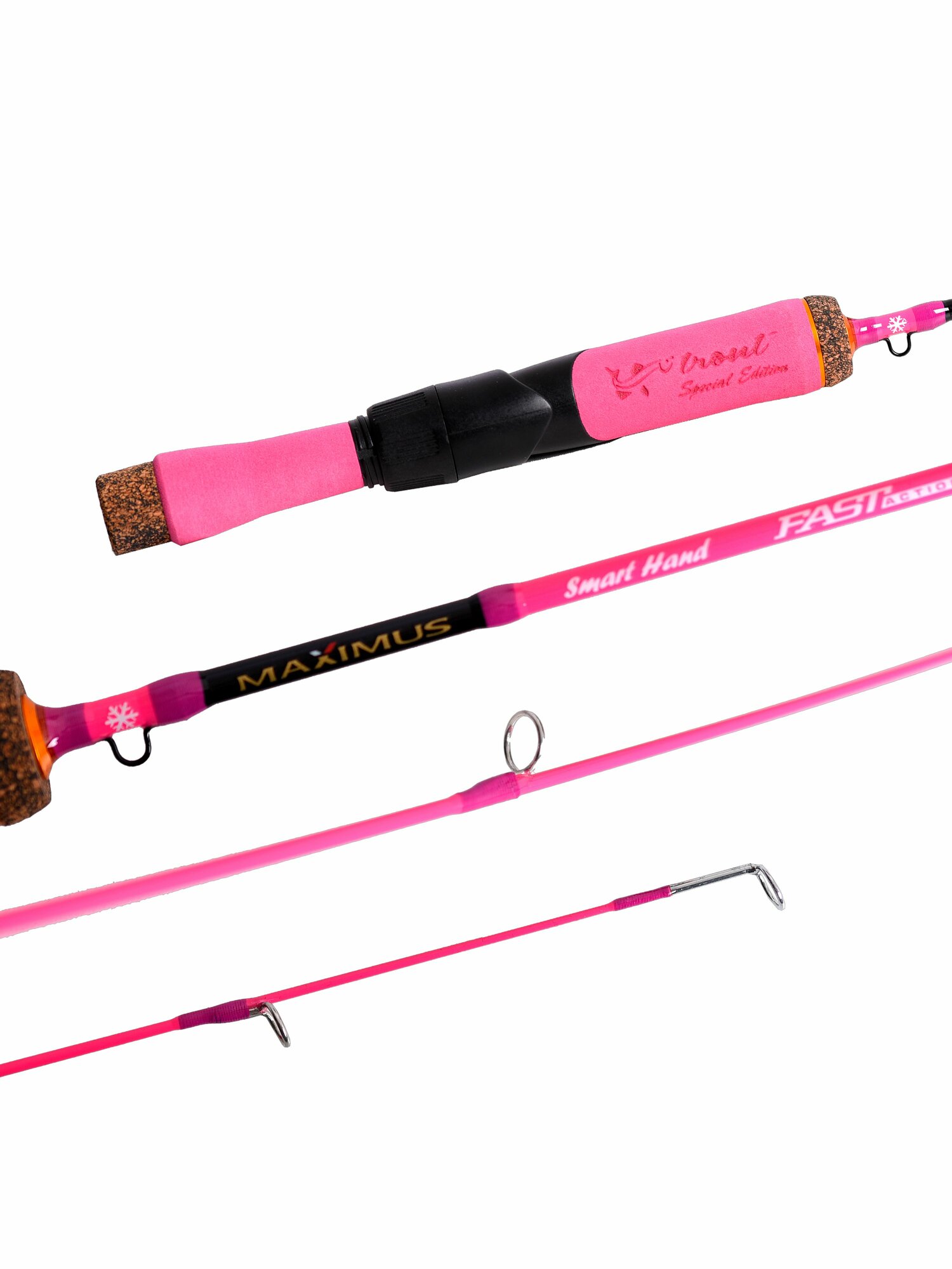 Удочка для зимней рыбалки Maximus SMART HAND 262M TROUT SE 0,65м до 30гр, зимняя удочка для рыбалки на судака для блеснения