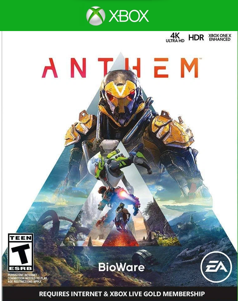 Игра Anthem для Xbox One/Series X|S, Русский язык, электронный ключ Аргентина