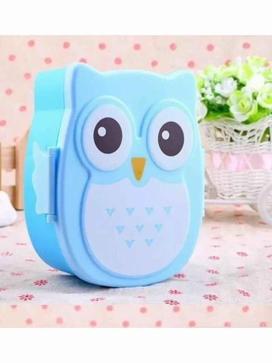 Ланчбокс-коробка в виде совы Картонный контейнер для еды