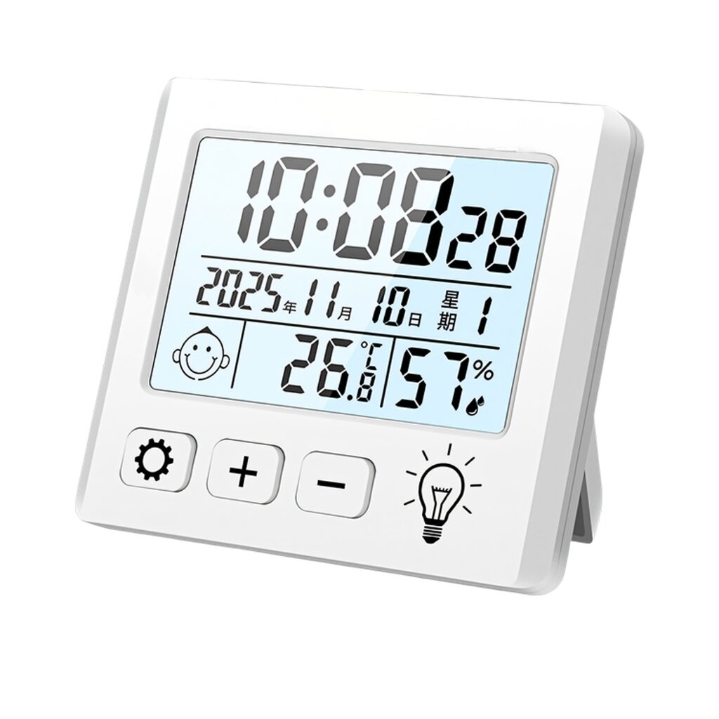 Магнитный Настольный Датчик Измерения Температуры И Влажности для Домашней Детской Комнаты