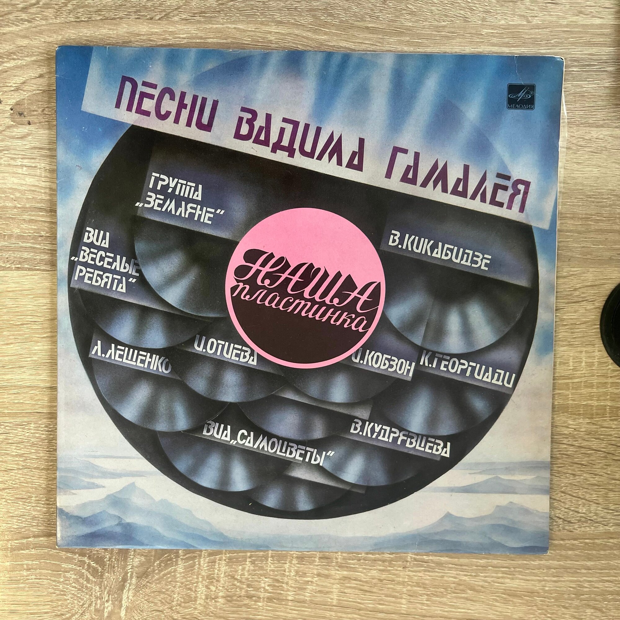 Виниловая пластинка Вадим Гамалия Наша Пластинка. Песни Вадима Гамалея. 12"