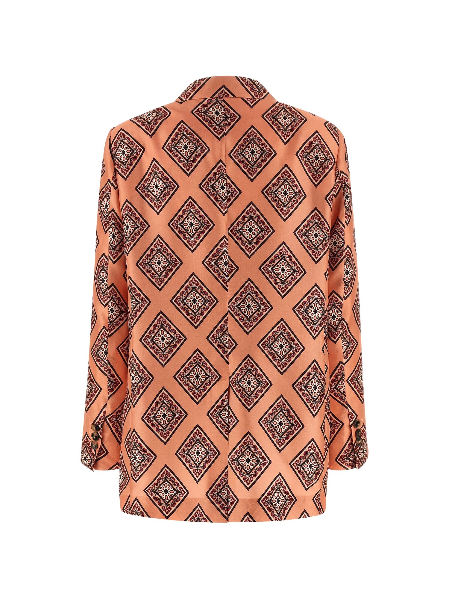 Куртка Alberto Biani Patterned blazer, размер 48, orange — фото 1