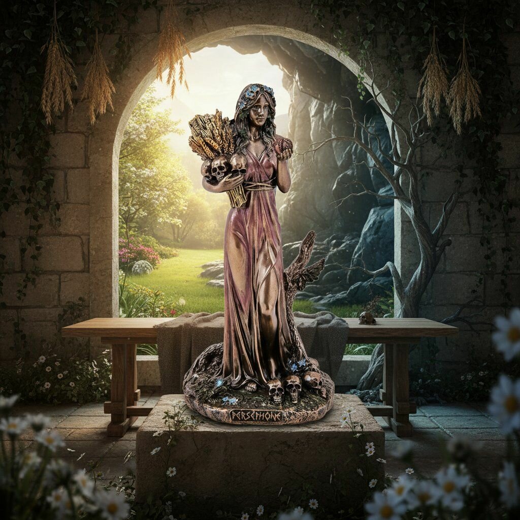 Статуэтка Персефона - богиня плодородия и царства мертвых, владычица преисподней