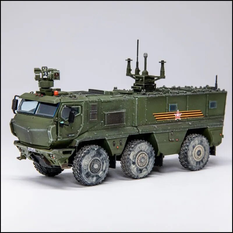 Бронированная колесная машина Тайфун К, премиум модель в масштабе 1 к 72