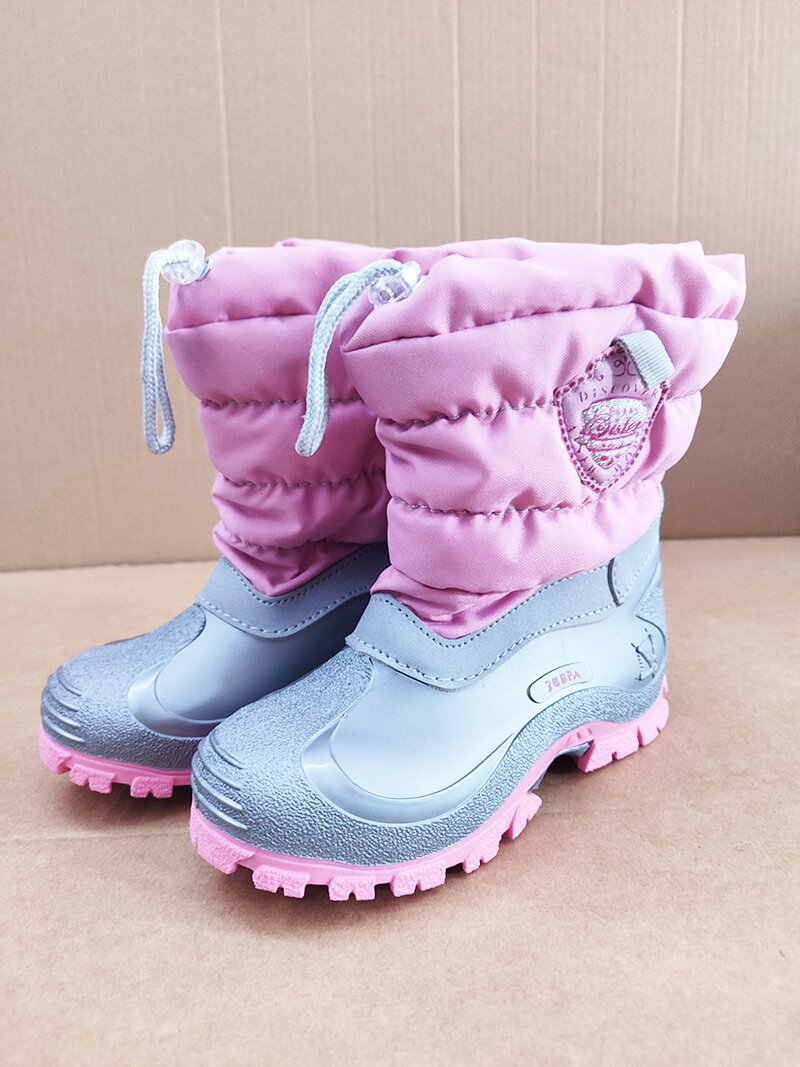 Сноубутсы с натуральной шерстью 