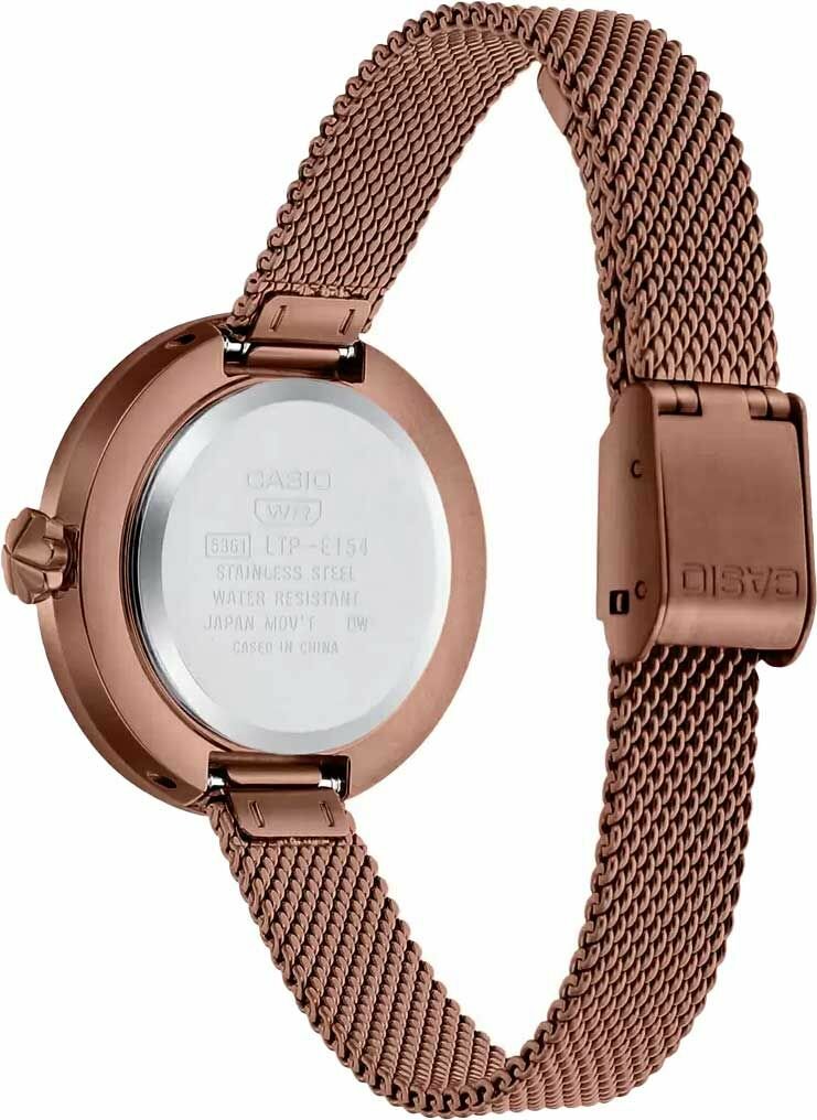 Наручные часы CASIO, золотой, бежевый, розовый — фото 1