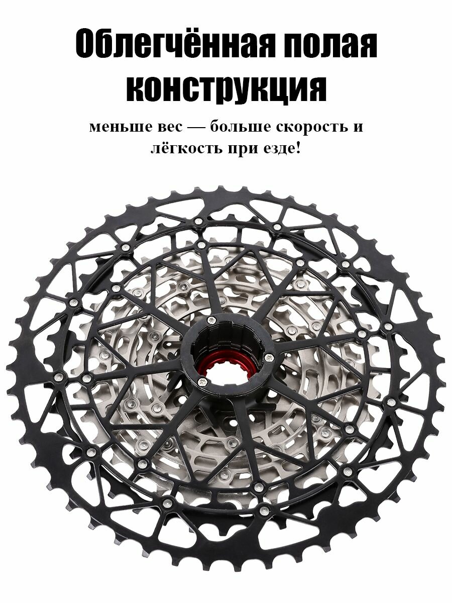 BOLANY MTB Кассета Трещетка для велосипеда 10 скоростей индексная, 11-40T Велосипед Маховик
