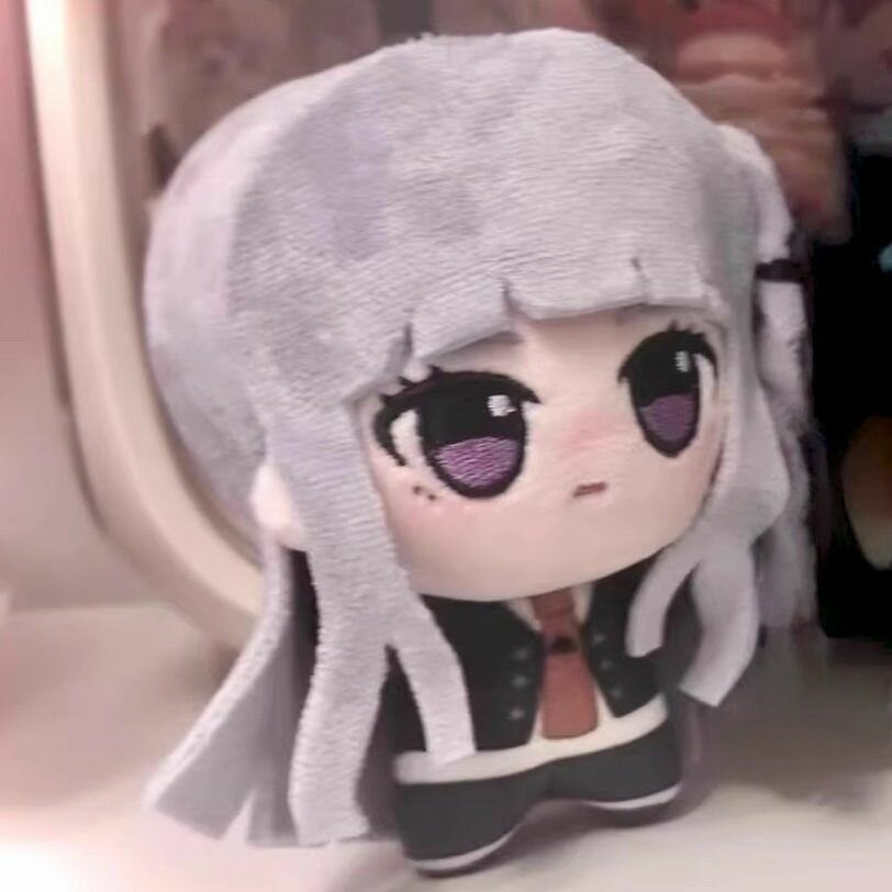Игрушка мягкая аниме Данганронпа Джунко Кёко Киригири / Danganronpa Kyoko Kirigiri плюшевая игрушка 10 cm