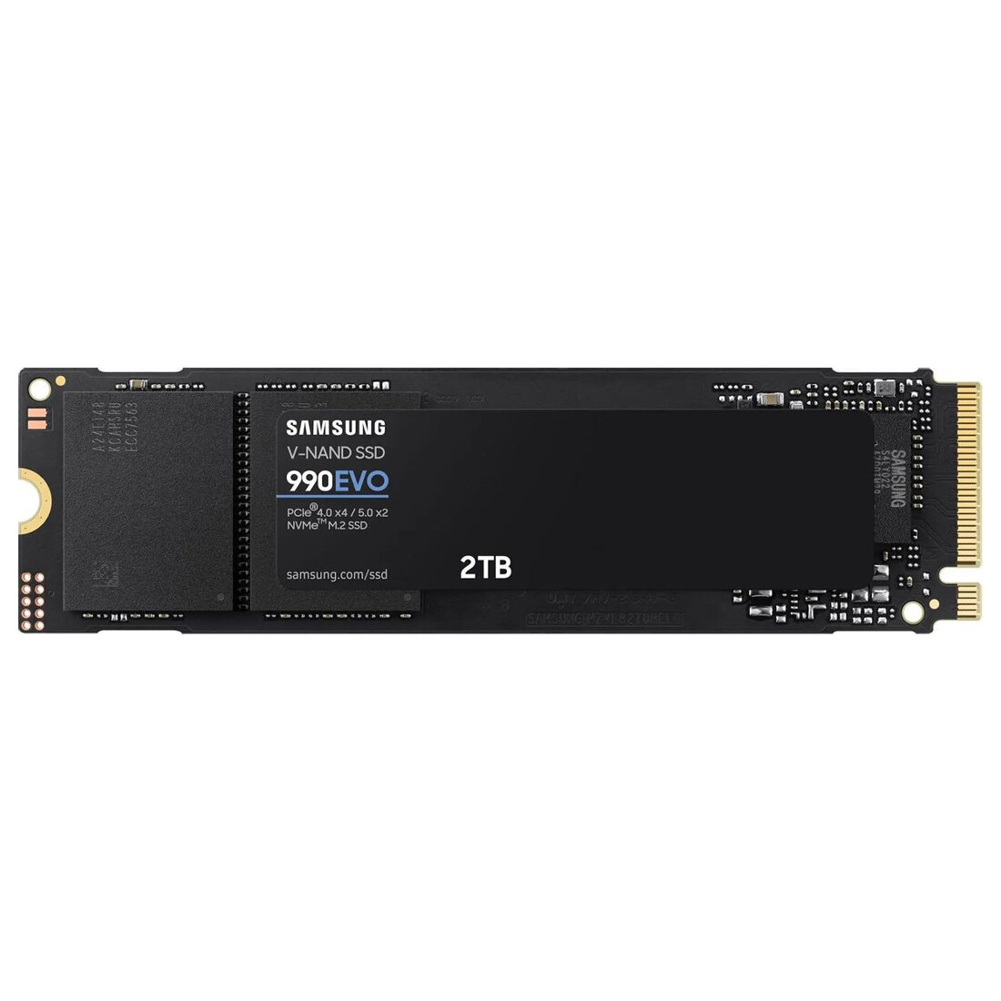 Твердотельный накопитель SSD M.2 2Tb Samsung 990 EVO MZ-V9E2T0BW, NVMe