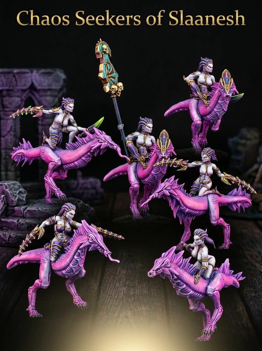 Chaos Seekers of Slaanesh миниатюра