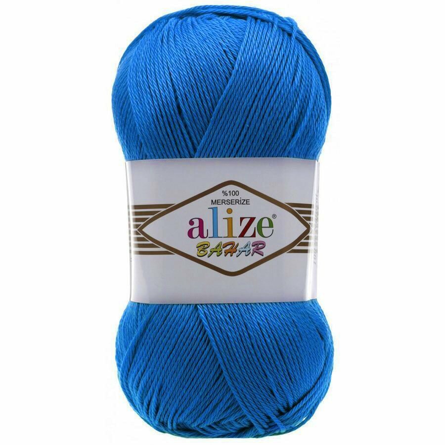 Пряжа Alize BAHAR 611 т. бирюза (1 моток)