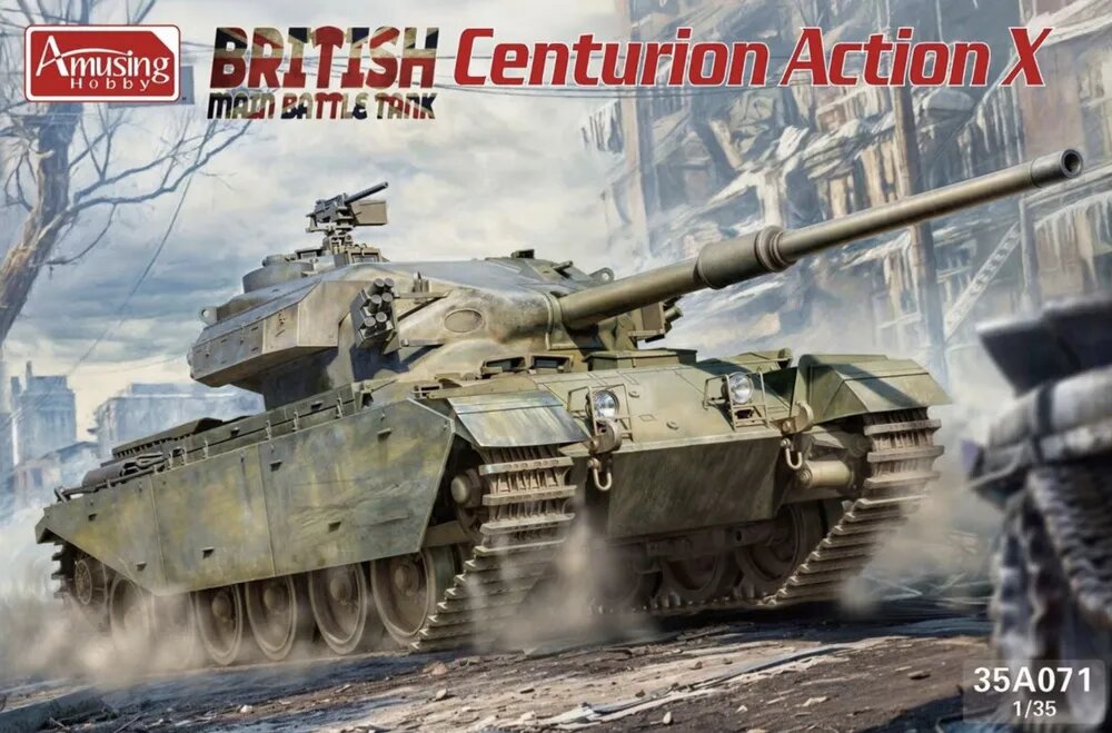 Amusing Hobby 35A071 1/35 Британский центурион Action X сборная модель танка
