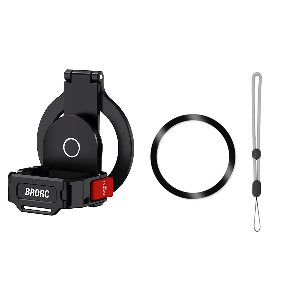 BRDRC Магнитный кронштейн для DJI Pocket 3, Black Mount
